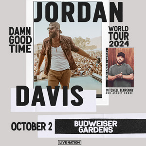 Jordan Davis: Damn Good Time World Tour - playlist by Budweiser Gardens ...