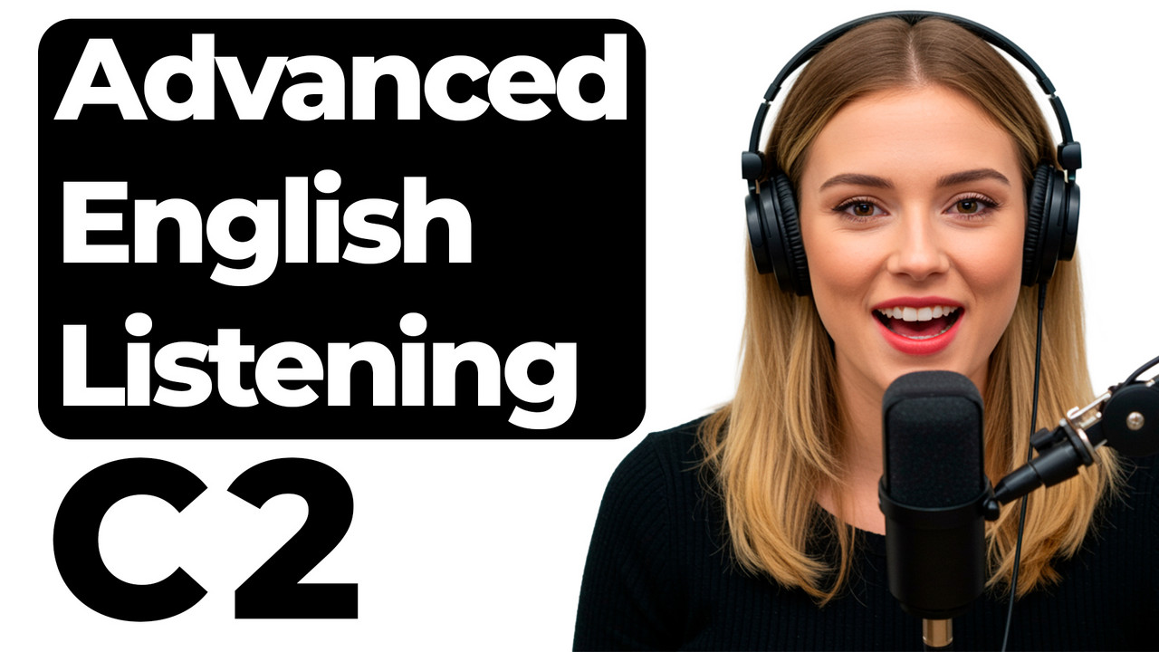 C2 Level Advanced English Listening Practice - Speak Up English ...