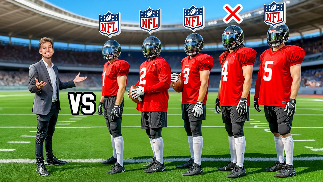 5 Real NFL Players vs 1 Fake NFL Player! - Jesser | Podcast on Spotify