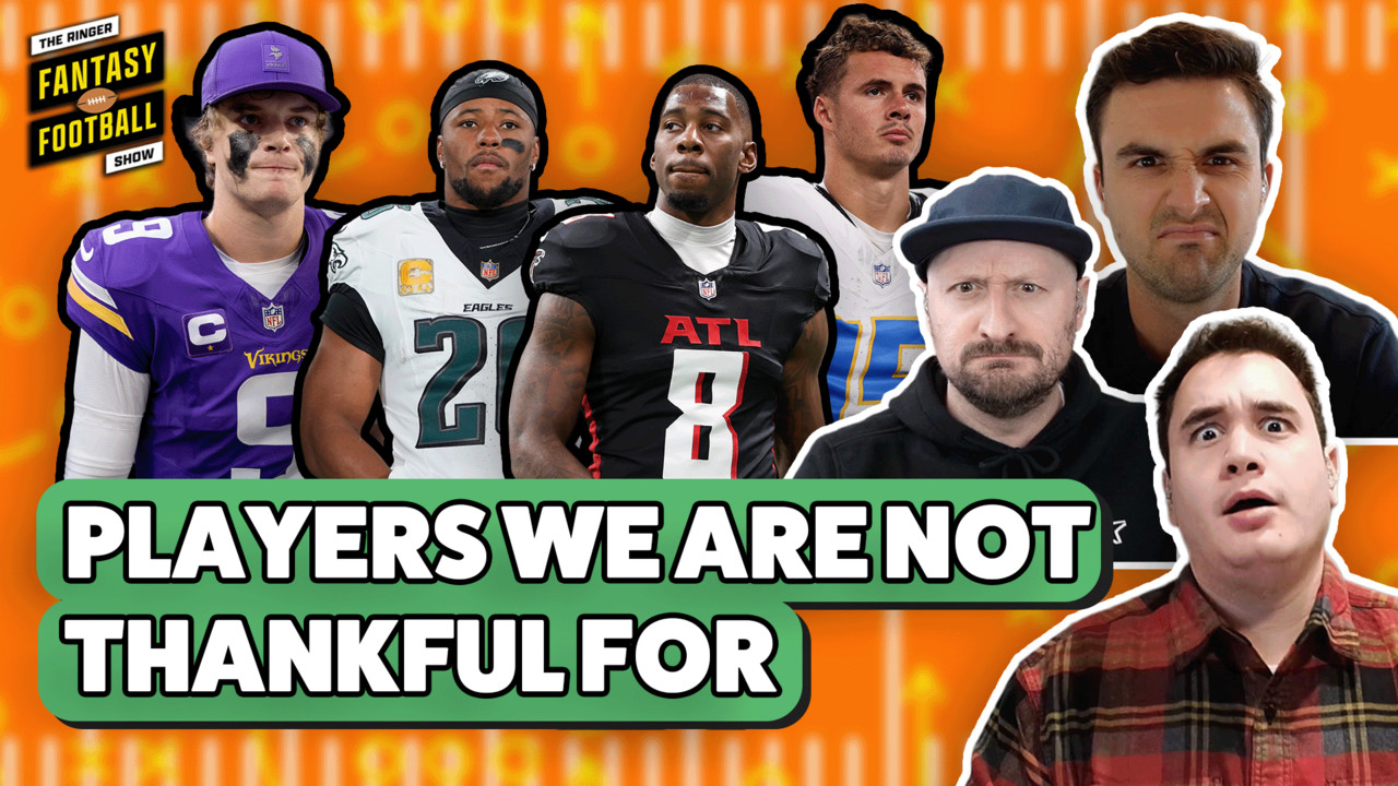 Power Ranking Players We're NOT Thankful For, the Waddle Model, and ...
