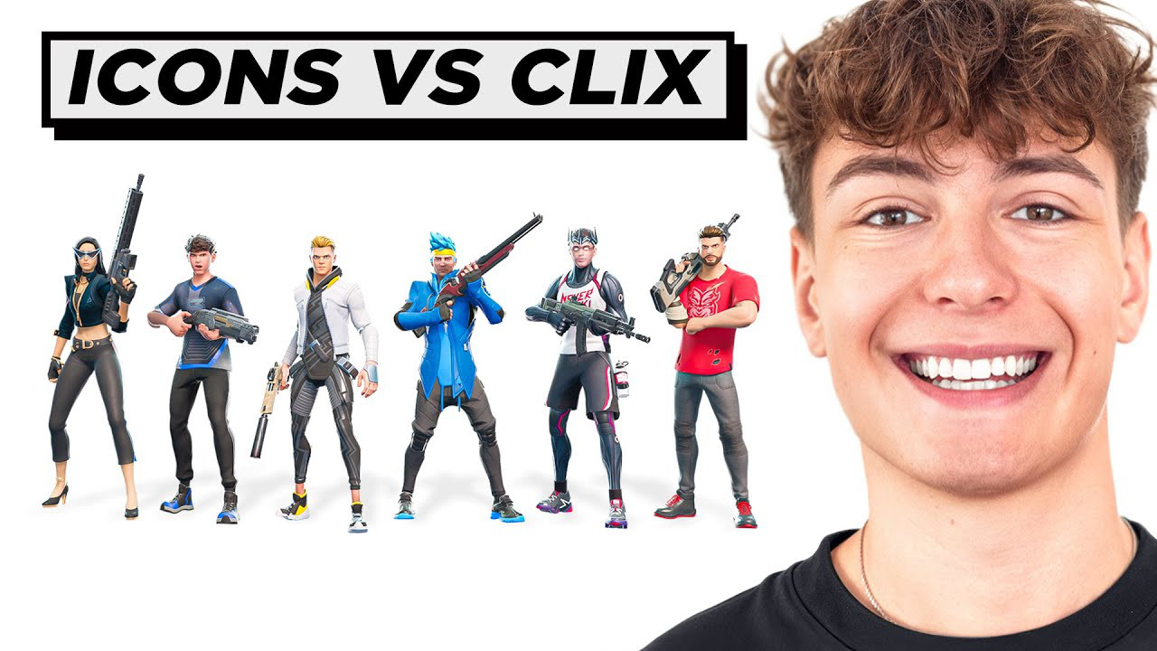 CLIX VS EVERY ICON SKIN - Clix | Podcast on Spotify