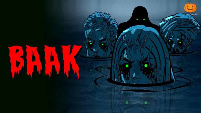 BAAK Horror Story | Hindi Horror Stories | Scary Pumpkin | Animated ...