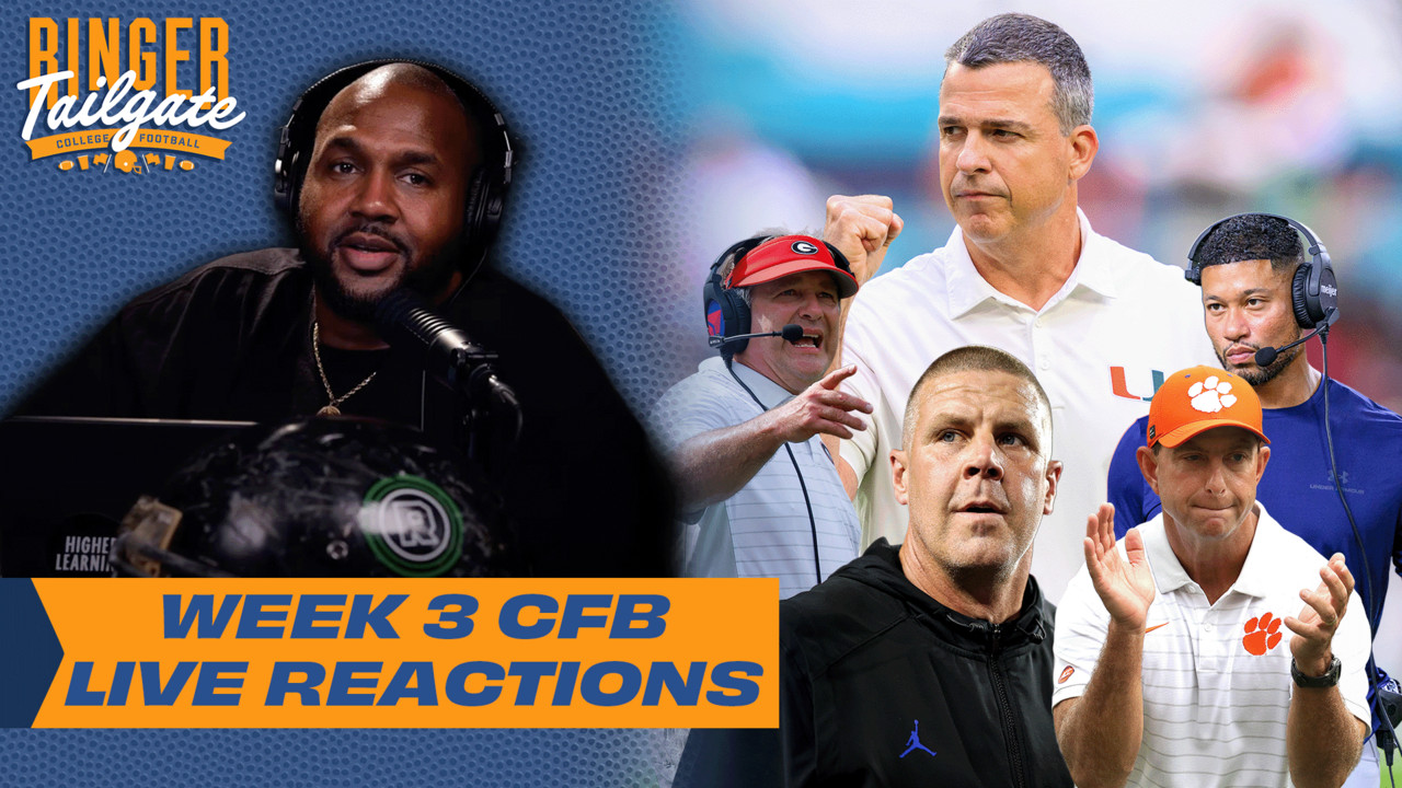 LIVE Week 3: Coach Prime is Baffled, Clemson is Toast, & TEN/UGA ...