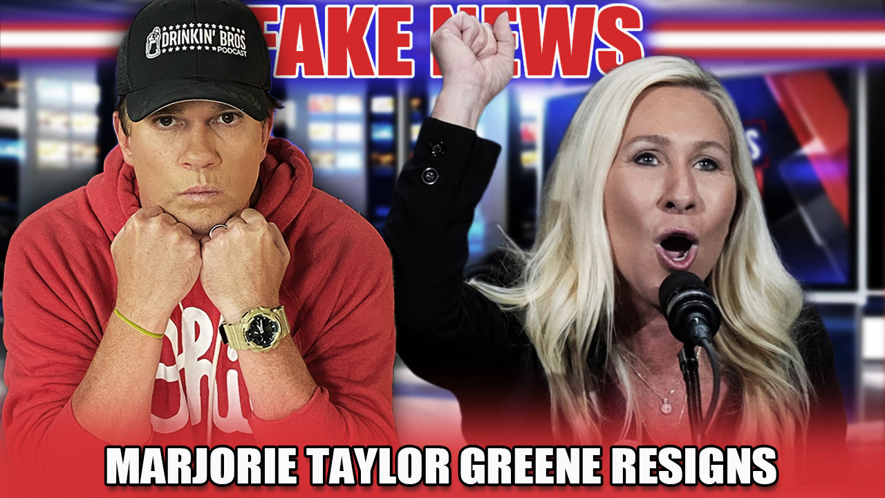 Fake News 463 - Marjorie Taylor Greene Resigns - Drinkin' Bros Podcast ...