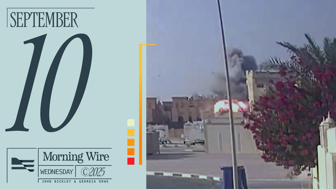 Hamas Haven Hit & Jobs Revision Bombshell | 9.10.25 - Morning Wire ...