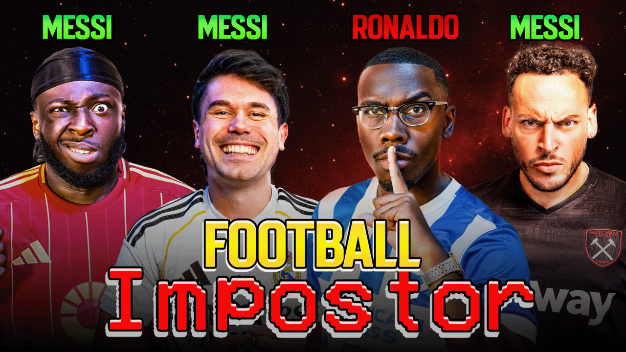 GUESS the FOOTBALL IMPOSTER (Impossible) 😳 - GOAL's Front Three ...
