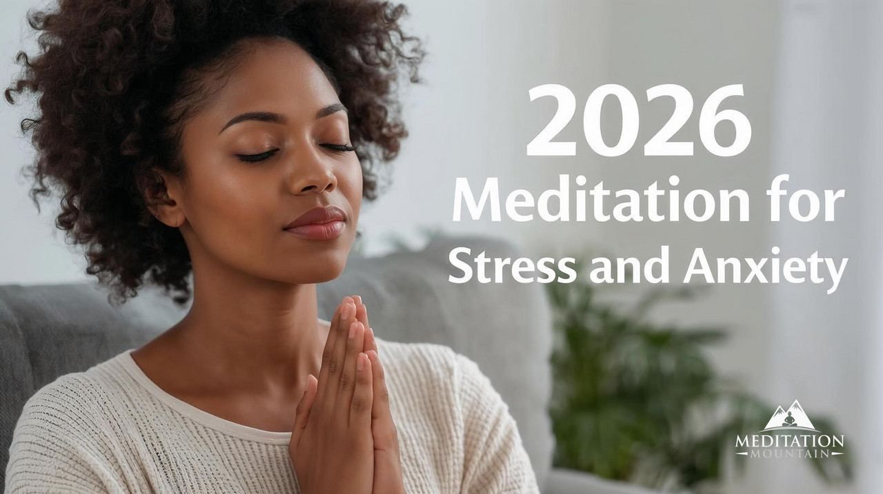 Meditation for Less Stress and Anxiety in 2026 - Meditation Mountain ...