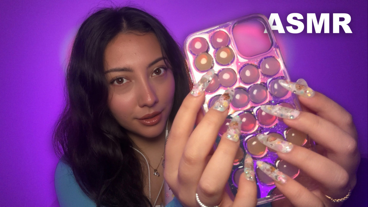 I'm doing ASMR (tapping, scratching, crinkling, whispering) - ASMR Jade ...