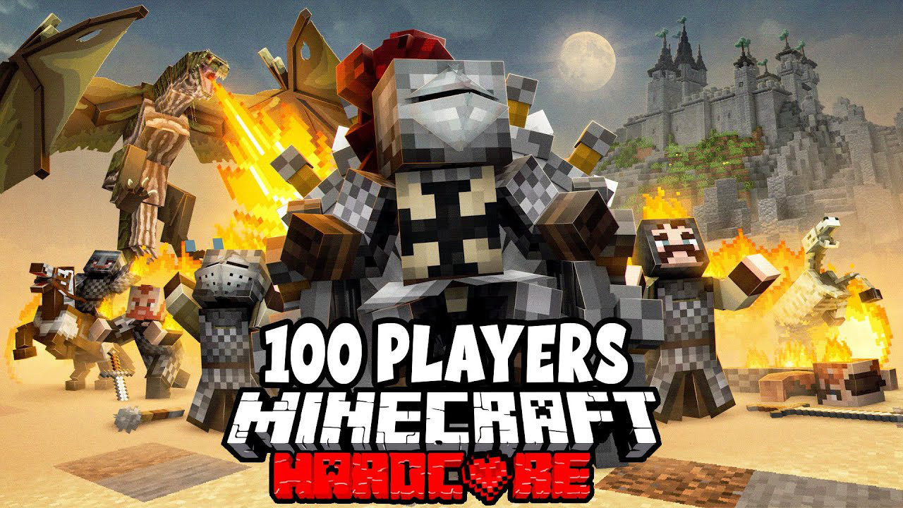 100 Players Simulate MEDIEVAL WAR in Minecraft... - Joshemve | Podcast ...