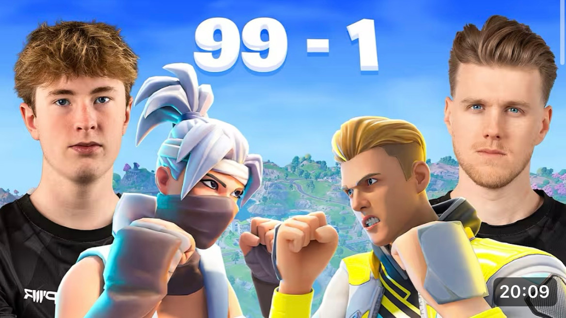 99 KILL HEAD START VS FNCS Champion Repost Gaming Ytb Videos