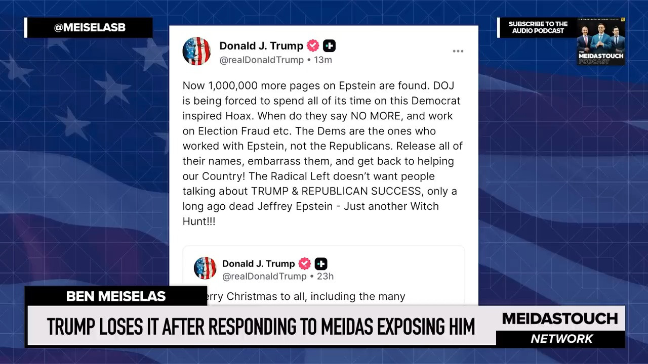Trump Loses It After Responding to Meidas Exposing Him - The ...