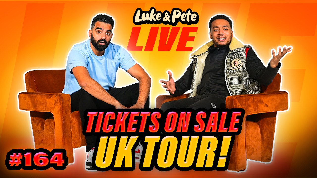 UK TOUR: From the Living Room to the Road | EP164 Luke & Pete Live ...