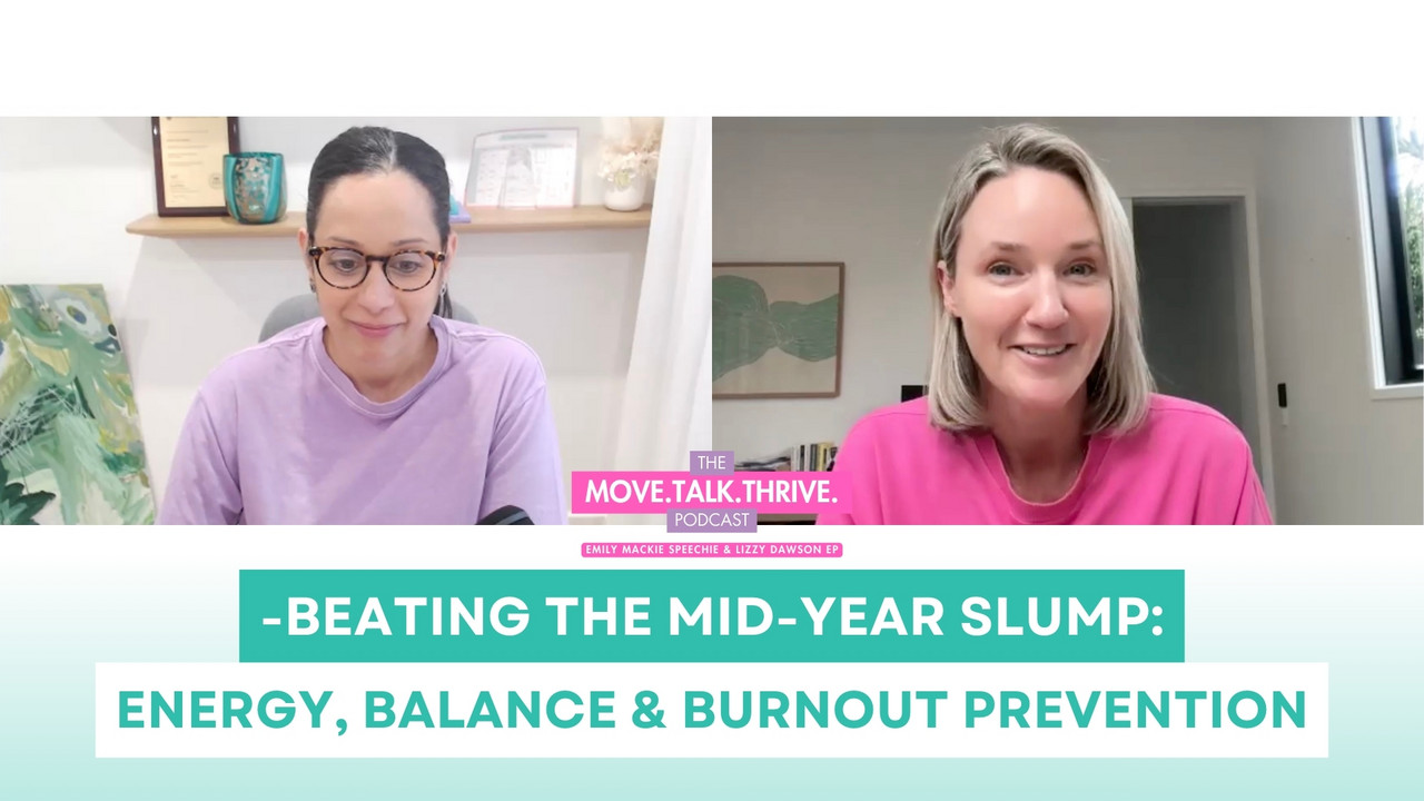 #65 Beating the Mid-Year Slump: Energy, Balance & Burnout Prevention ...