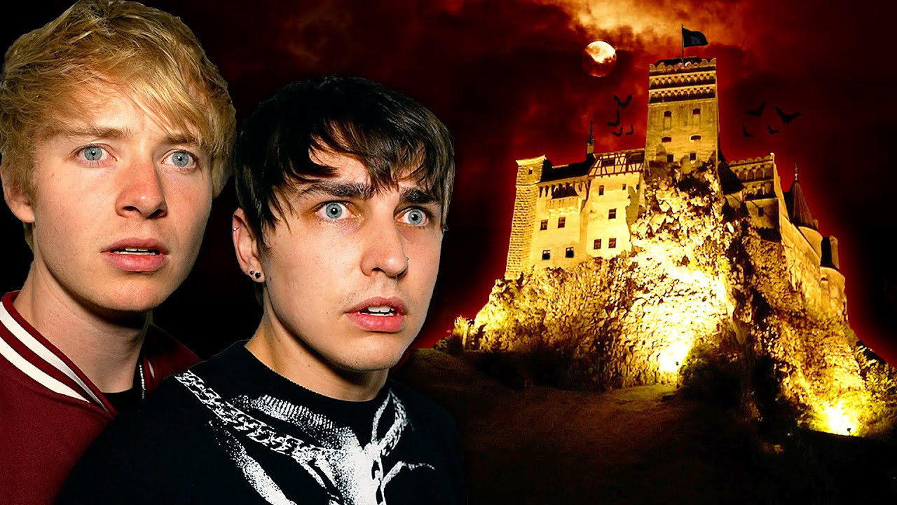 Our horrifying night at haunted dracula's castle (Real Vampire) - Sam ...