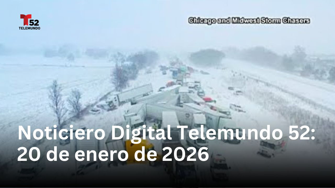 Noticiero Digital Telemundo 52: 20 de enero de 2026 - Telemundo 52 Los ...