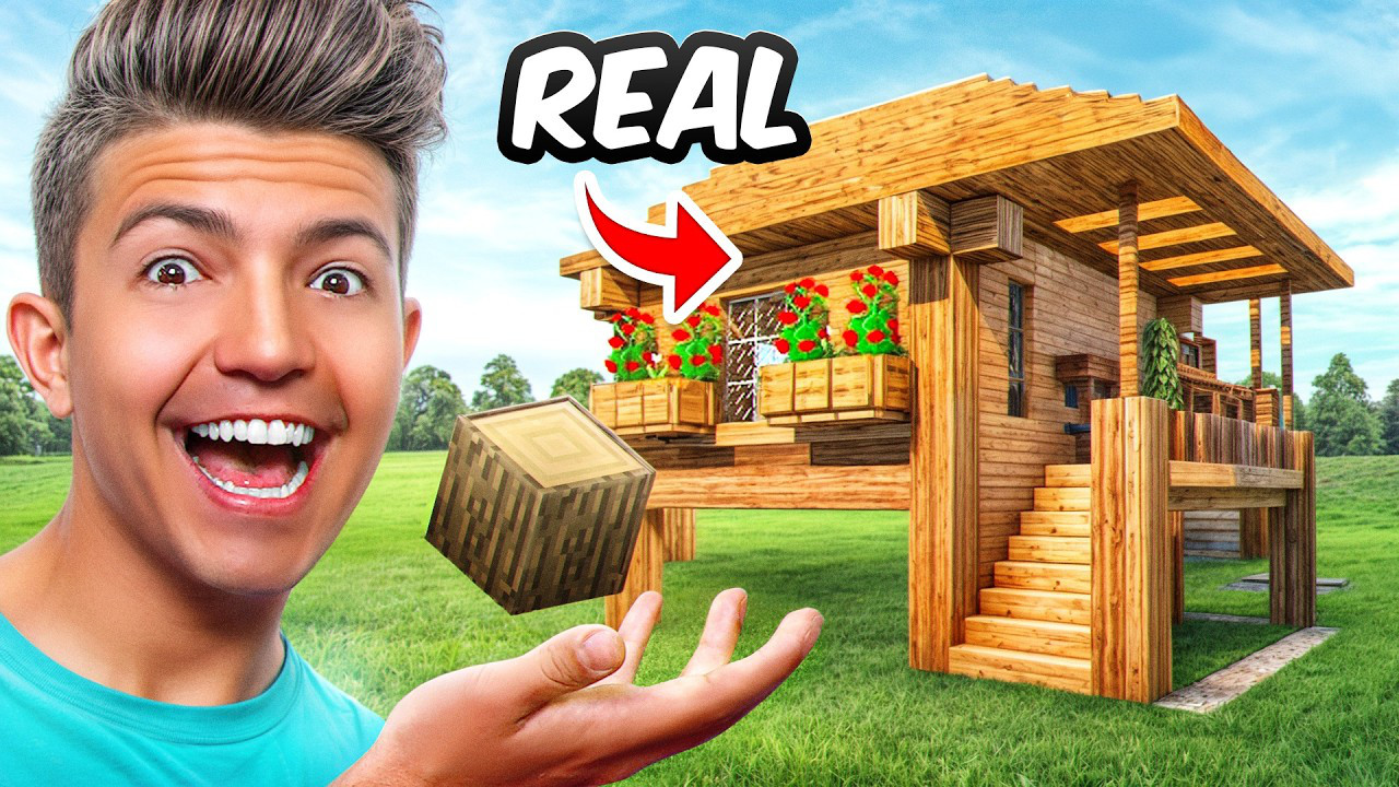 I Did Every Minecraft Challenge in Real Life! 😲 - Preston | Podcast on ...
