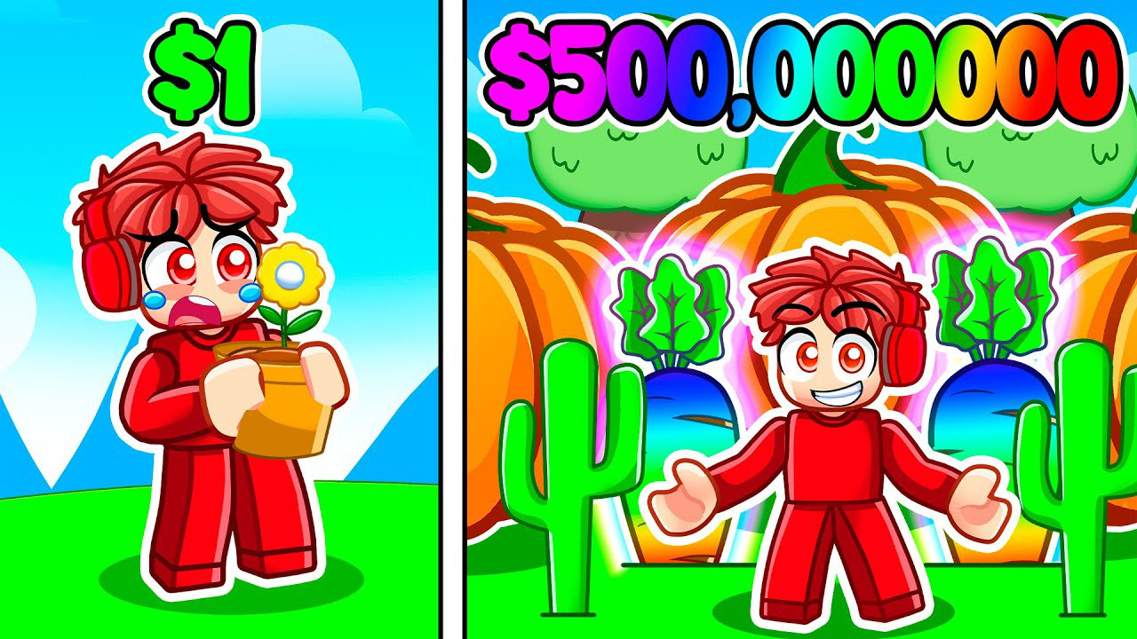 Spending $999,999 to Grow the Biggest Garden in Roblox - CashBlox ...
