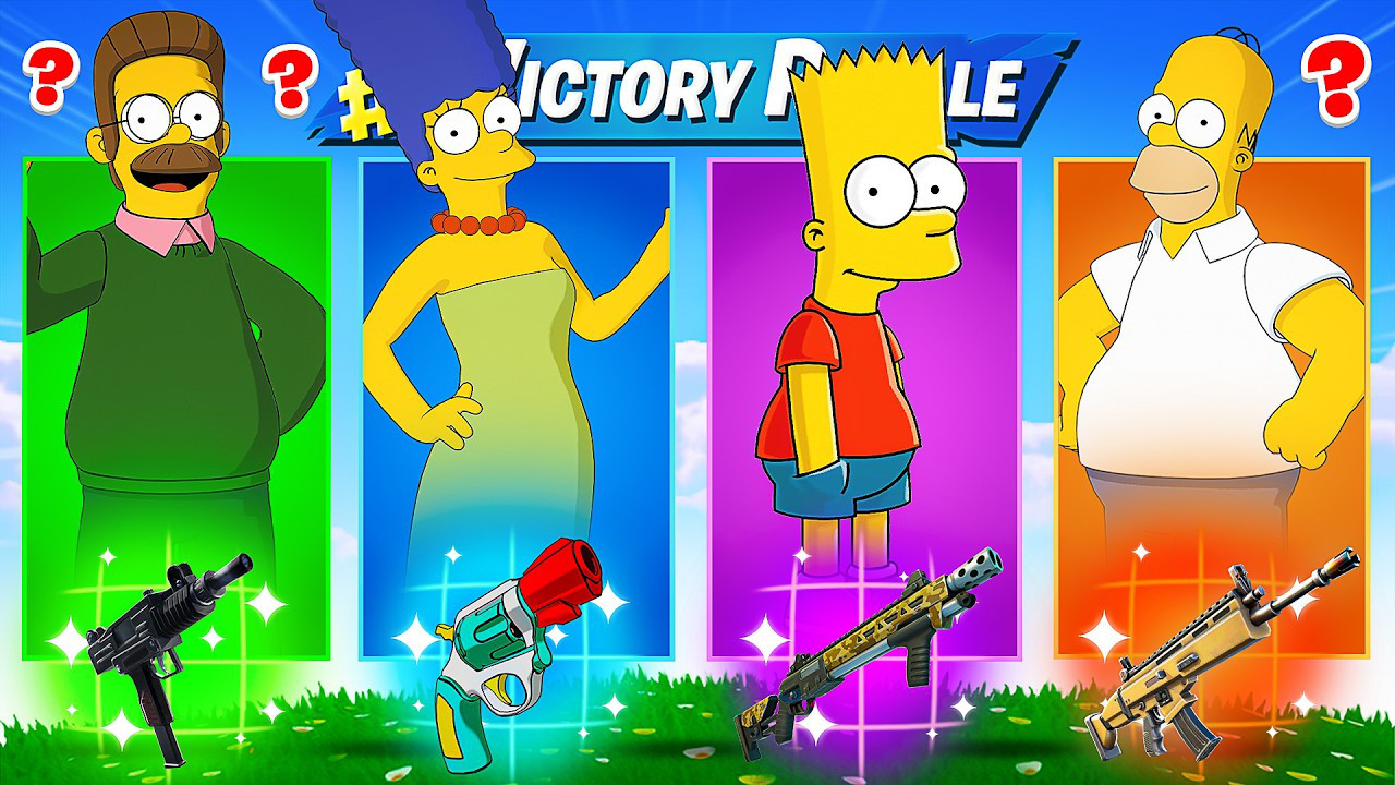 The *RANDOM* SIMPSONS BOSS Challenge in Fortnite! - Typical Gamer ...
