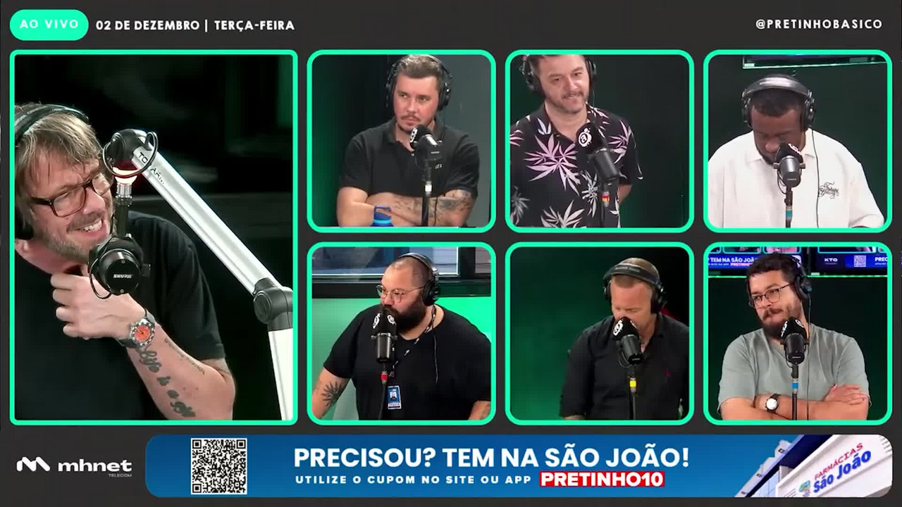 Pretinho Básico 02/12/2025 18h - Pretinho Básico | Podcast on Spotify